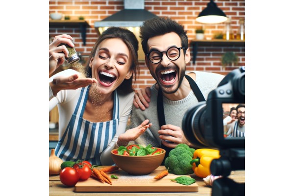 TV Cooking Shows fake laughs - Friendslr Social Network